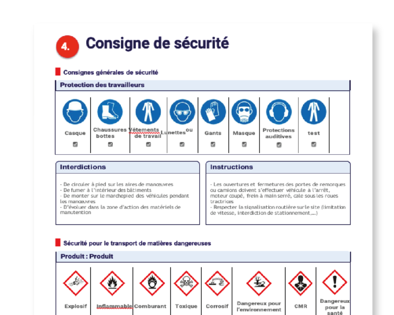 Modèle protocole de sécurité - trepied.co